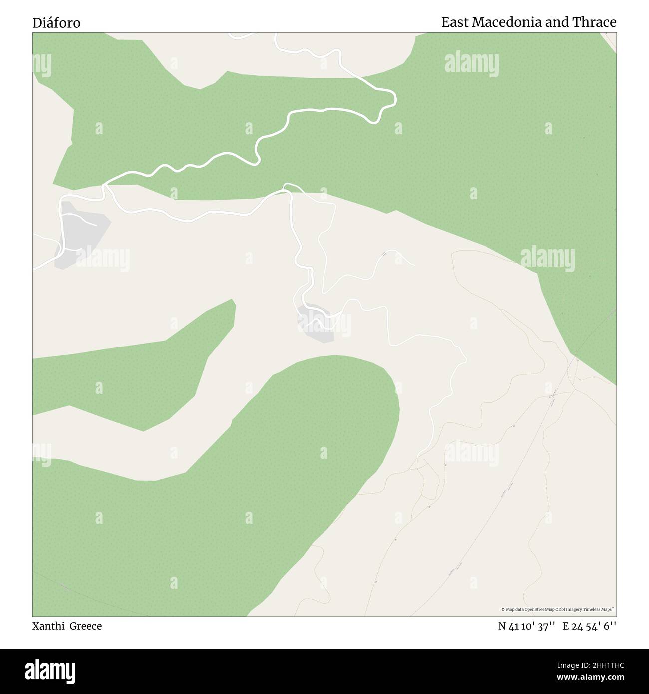 Diáforo, Xanthi, Greece, East Macedonia and Thrace, N 41 10' 37'', E 24 ...