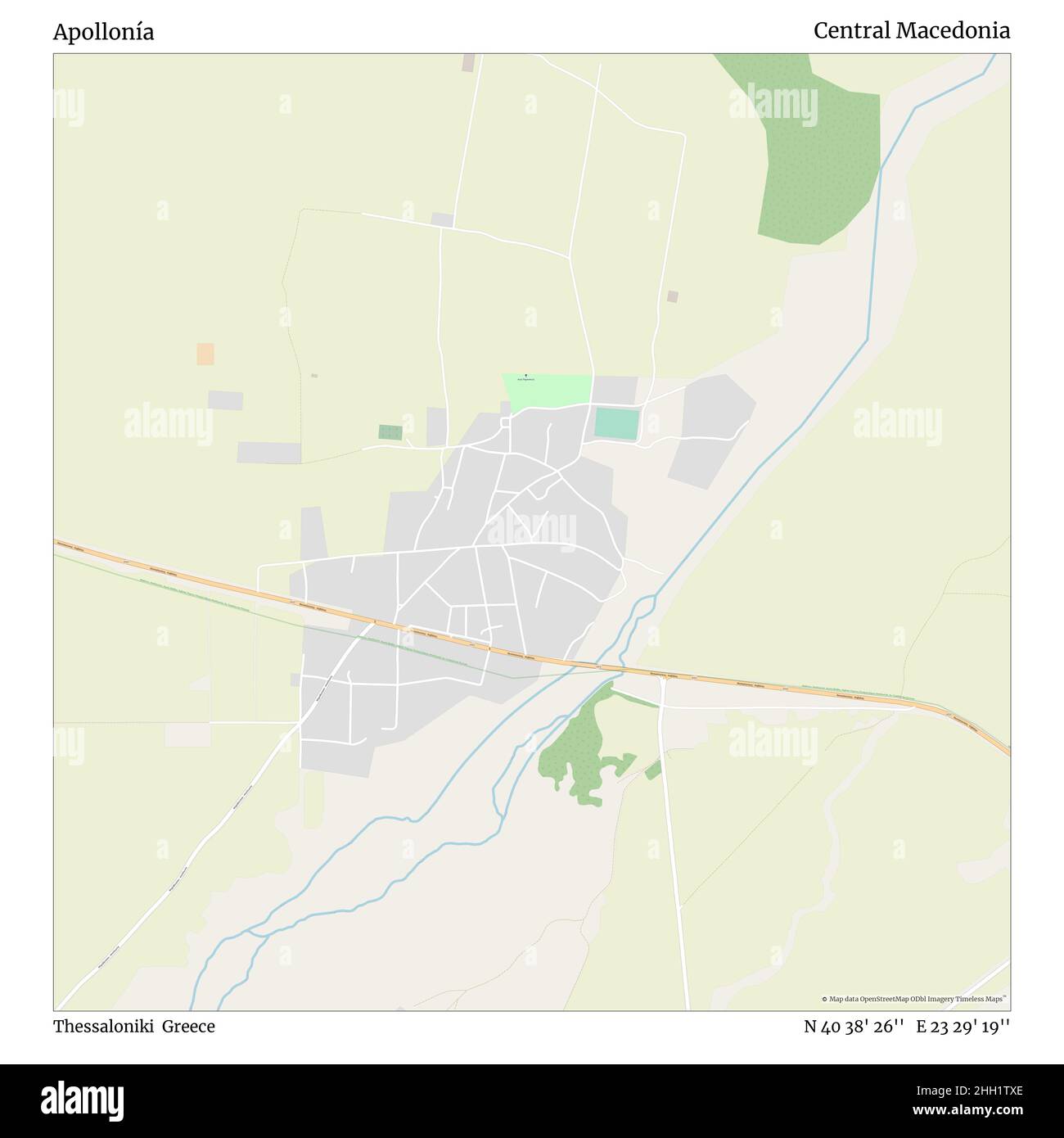 Apollonia map Cut Out Stock Images & Pictures - Alamy