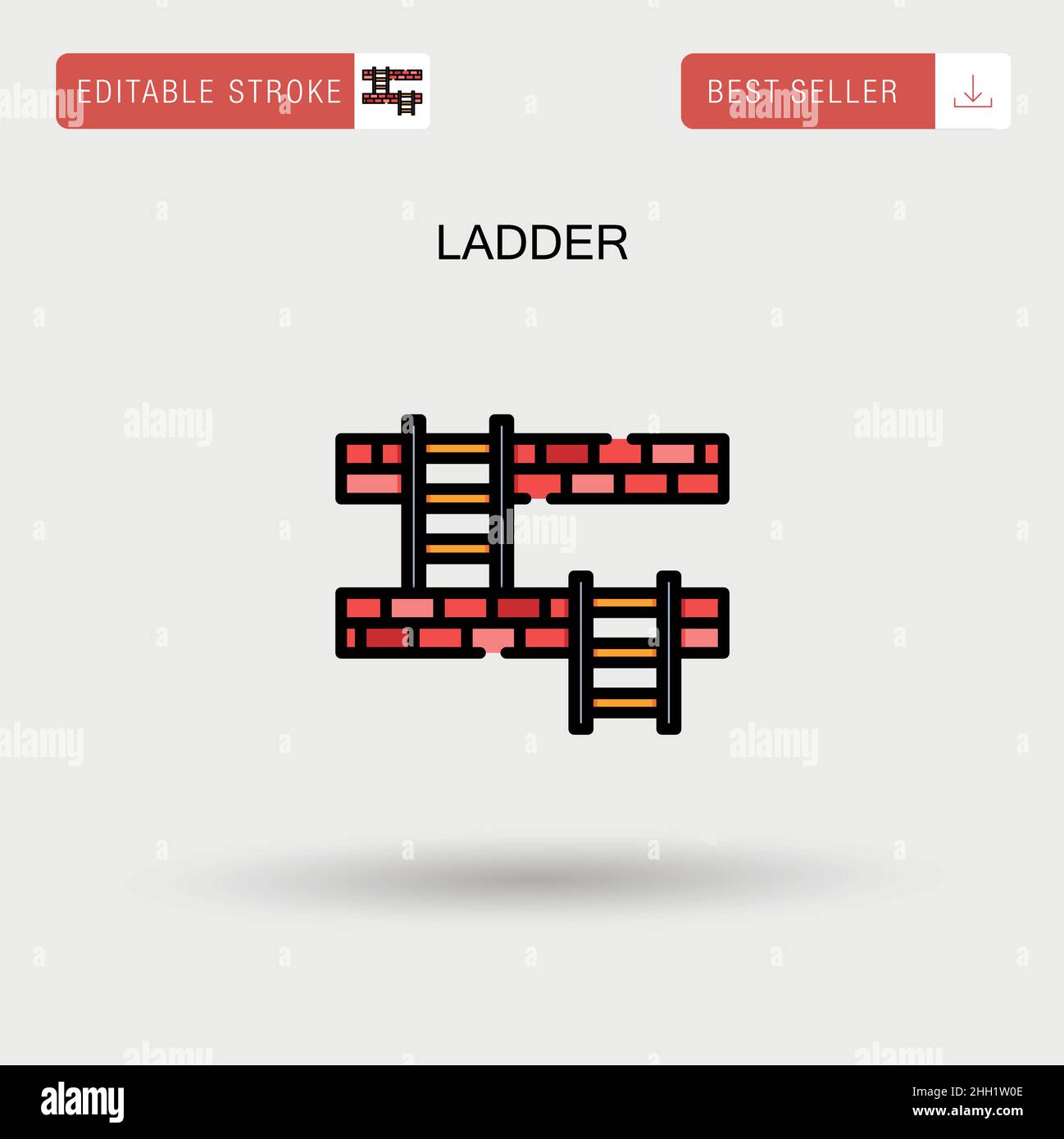 Career ladder icon hi-res stock photography and images - Alamy