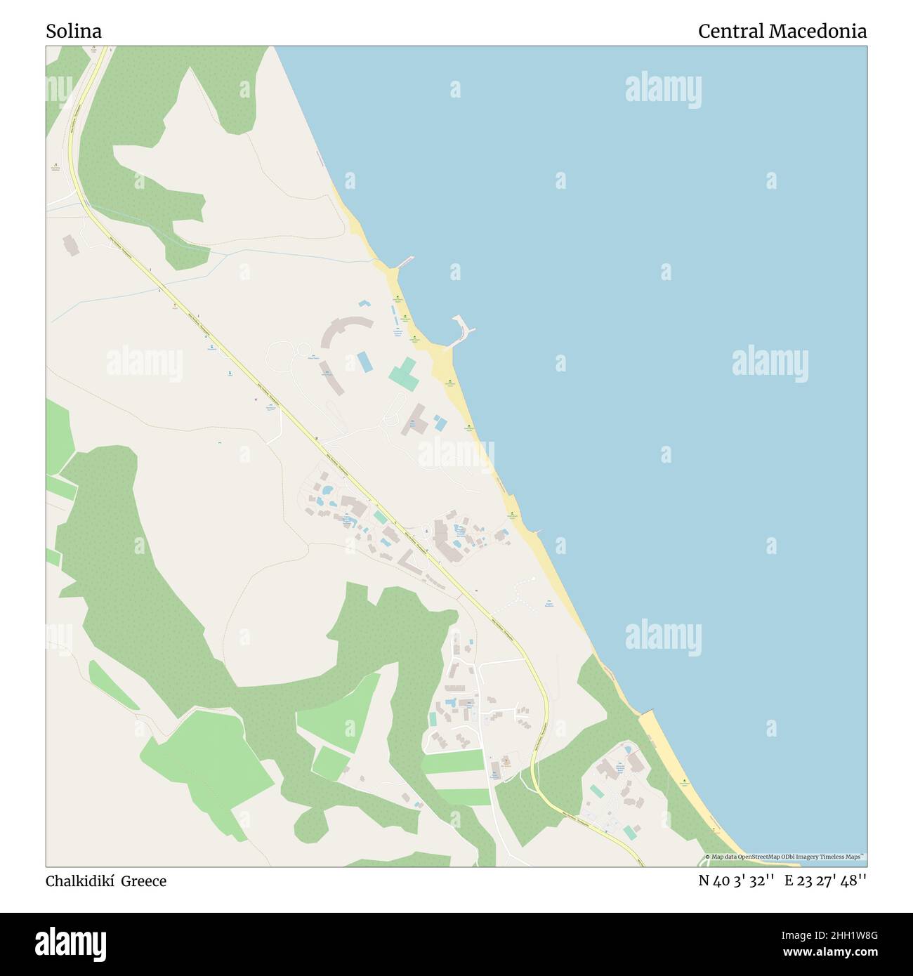 Solina, Chalkidikí, Greece, Central Macedonia, N 40 3' 32'', E 23 27 ...
