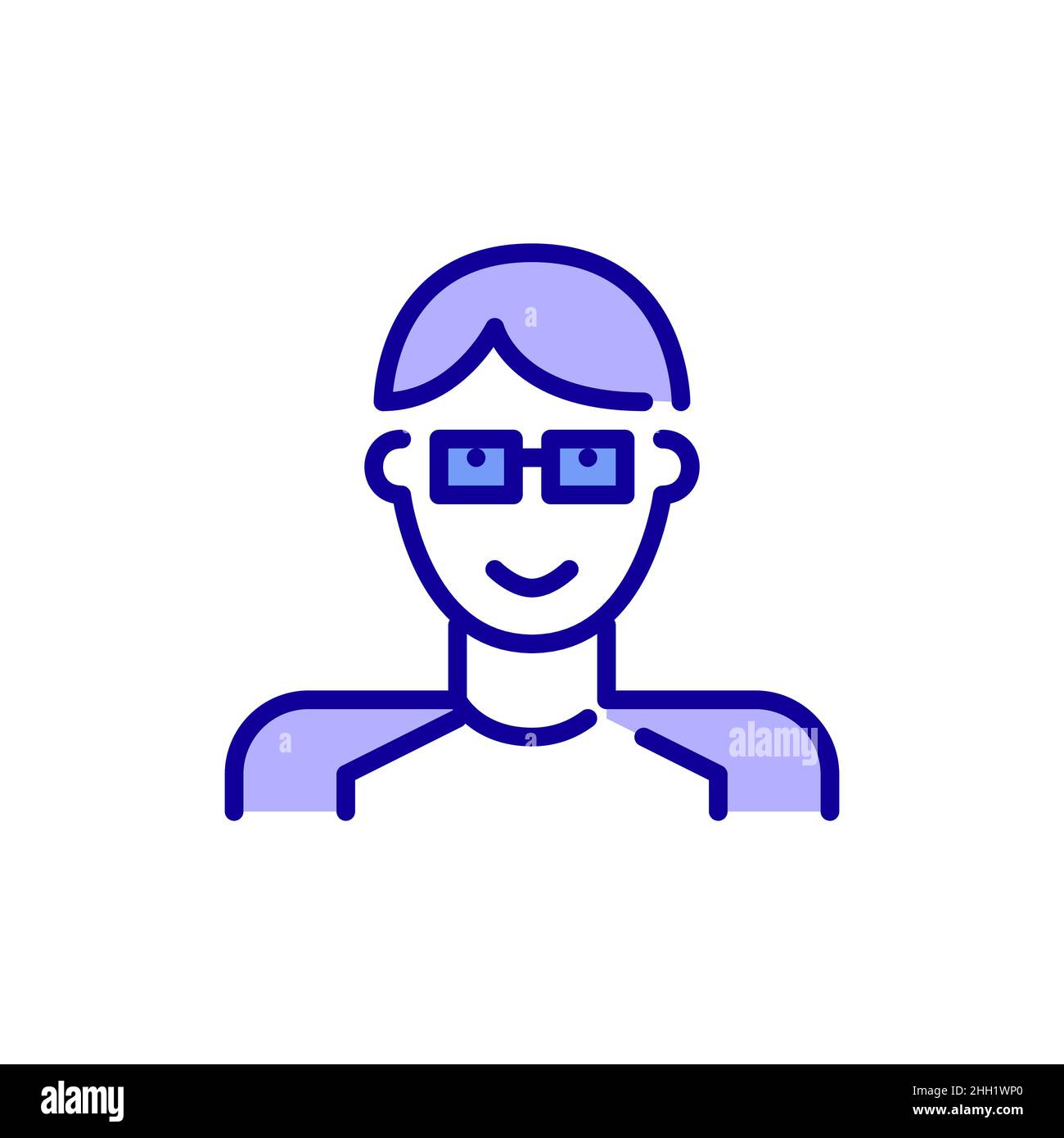 Teenager boy profile picture Stock Vector Images - Alamy