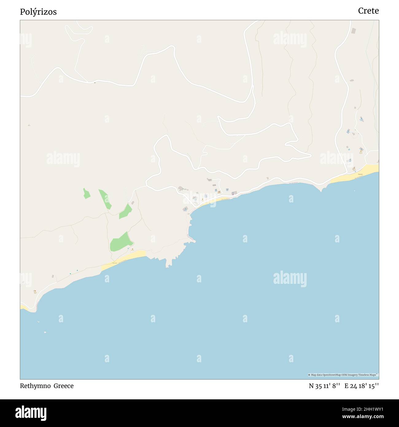 Polýrizos, Rethymno, Greece, Crete, N 35 11' 8'', E 24 18' 15'', map ...