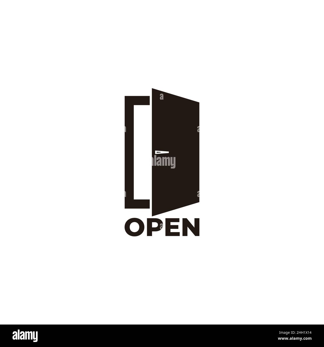 Geometric entrance design Cut Out Stock Images & Pictures - Alamy