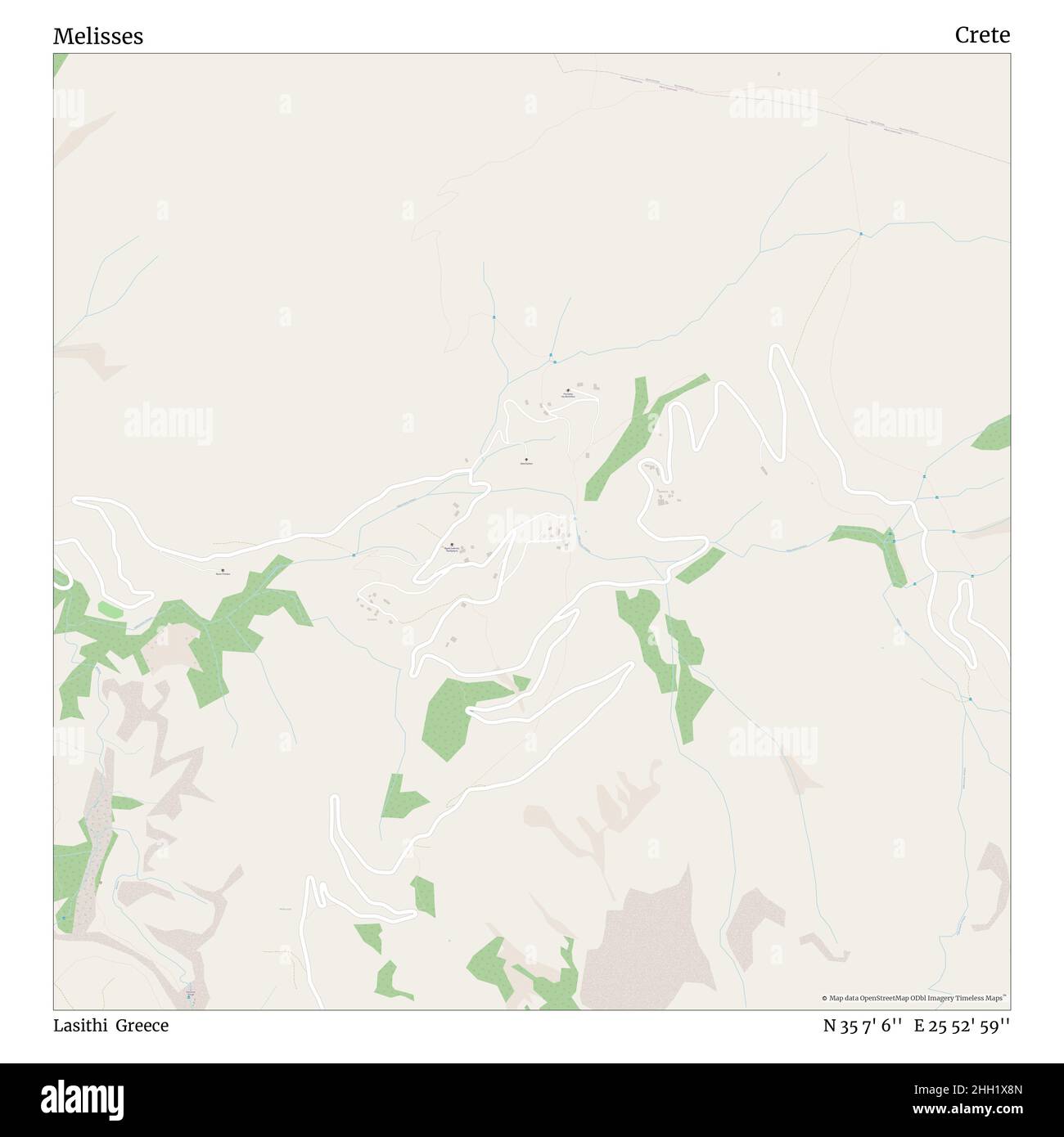 Melisses, Lasithi, Greece, Crete, N 35 7' 6'', E 25 52' 59'', map ...