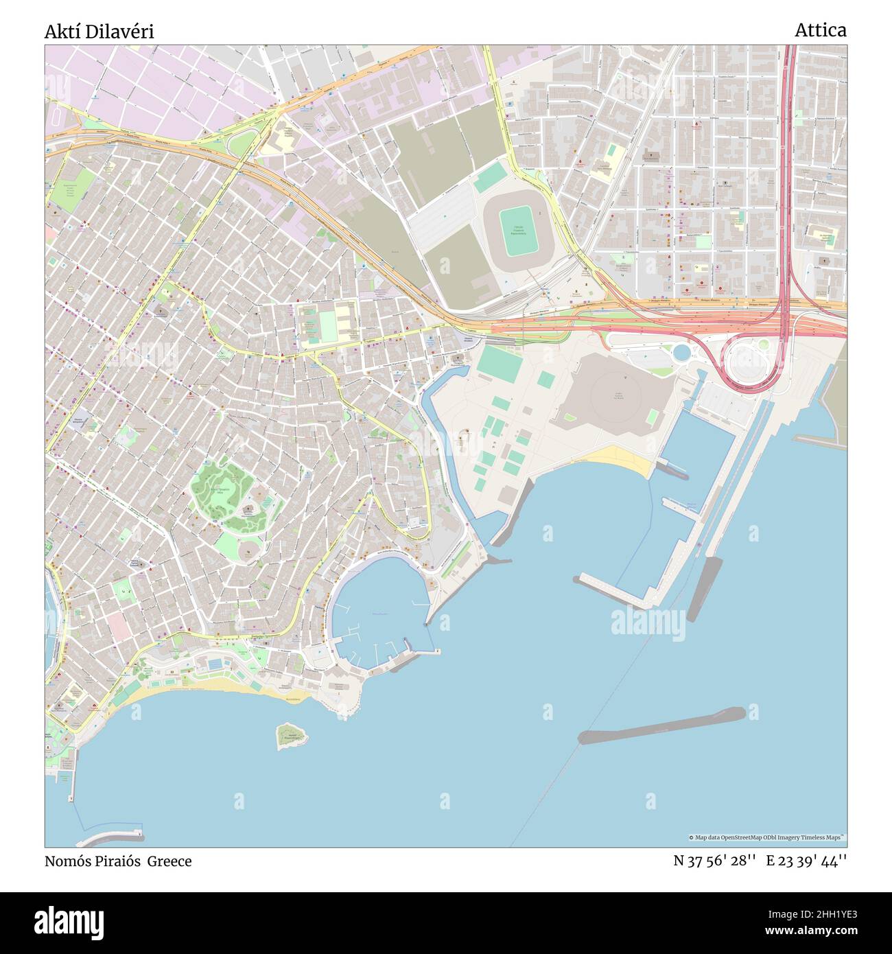 Aktí Dilavéri, Nomós Piraiós, Greece, Attica, N 37 56' 28'', E 23 39 ...