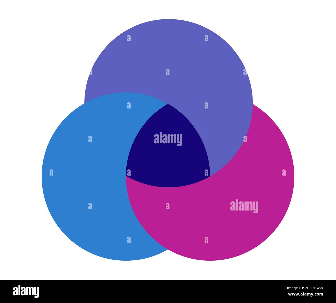 Venn diagram circles chart infographic. Vector design elements for ...