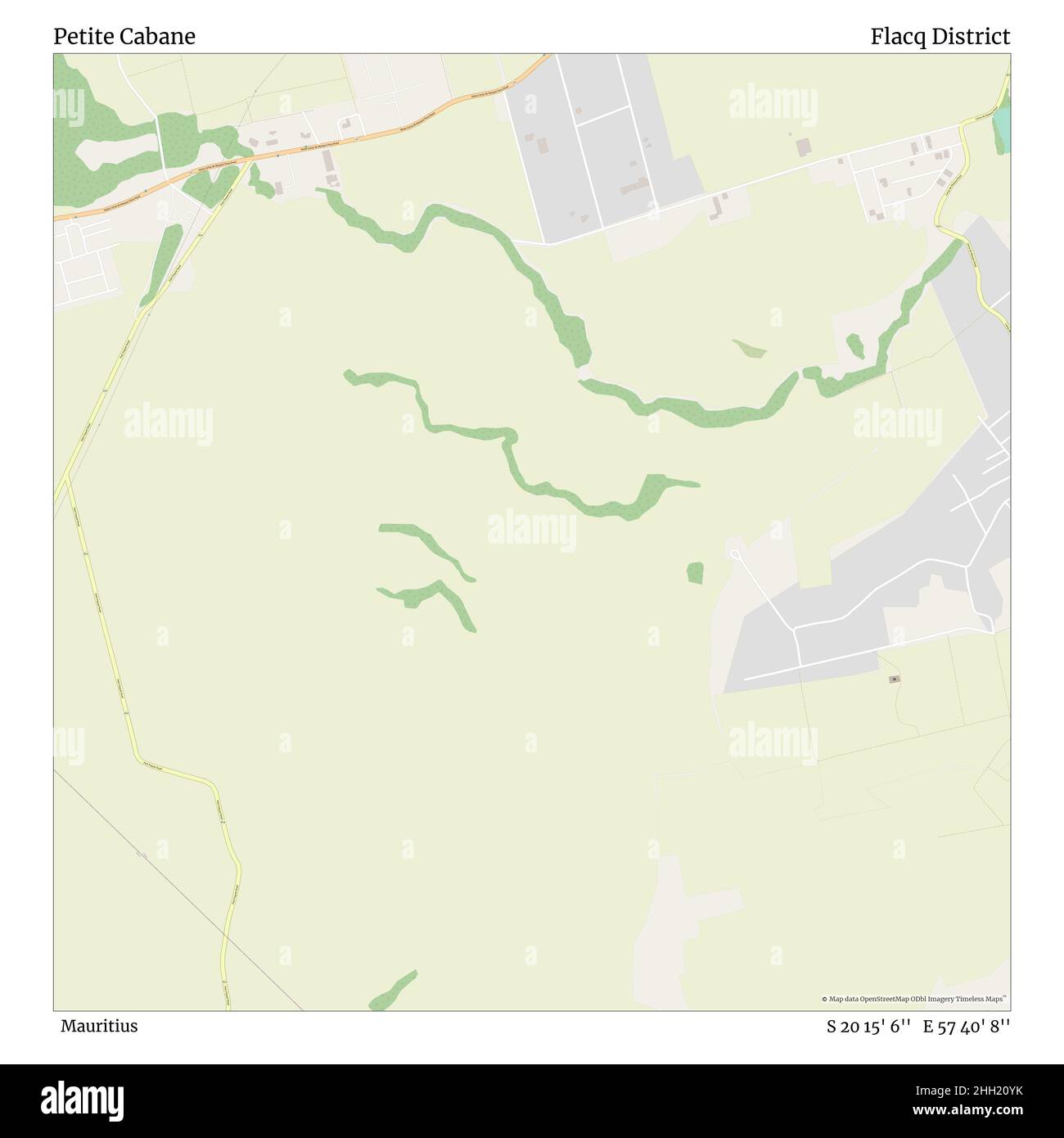 Petite Cabane, Mauritius, Flacq District, S 20 15' 6'', E 57 40' 8 ...