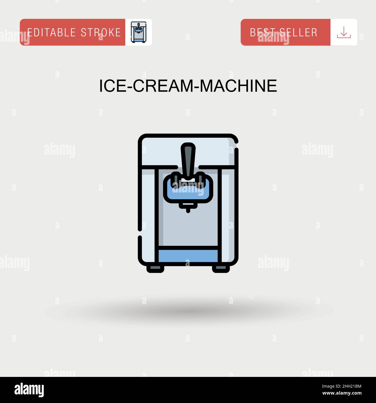 Holding icecream cone Stock Vector Images - Alamy