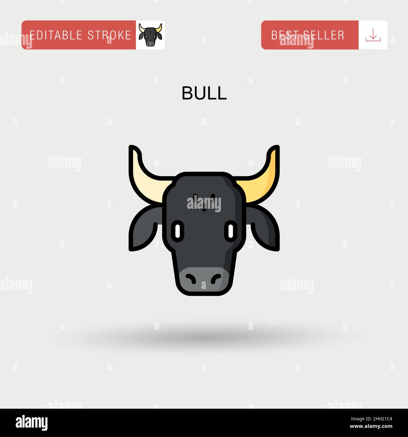 Bull bear illustration Stock Vector Images - Alamy