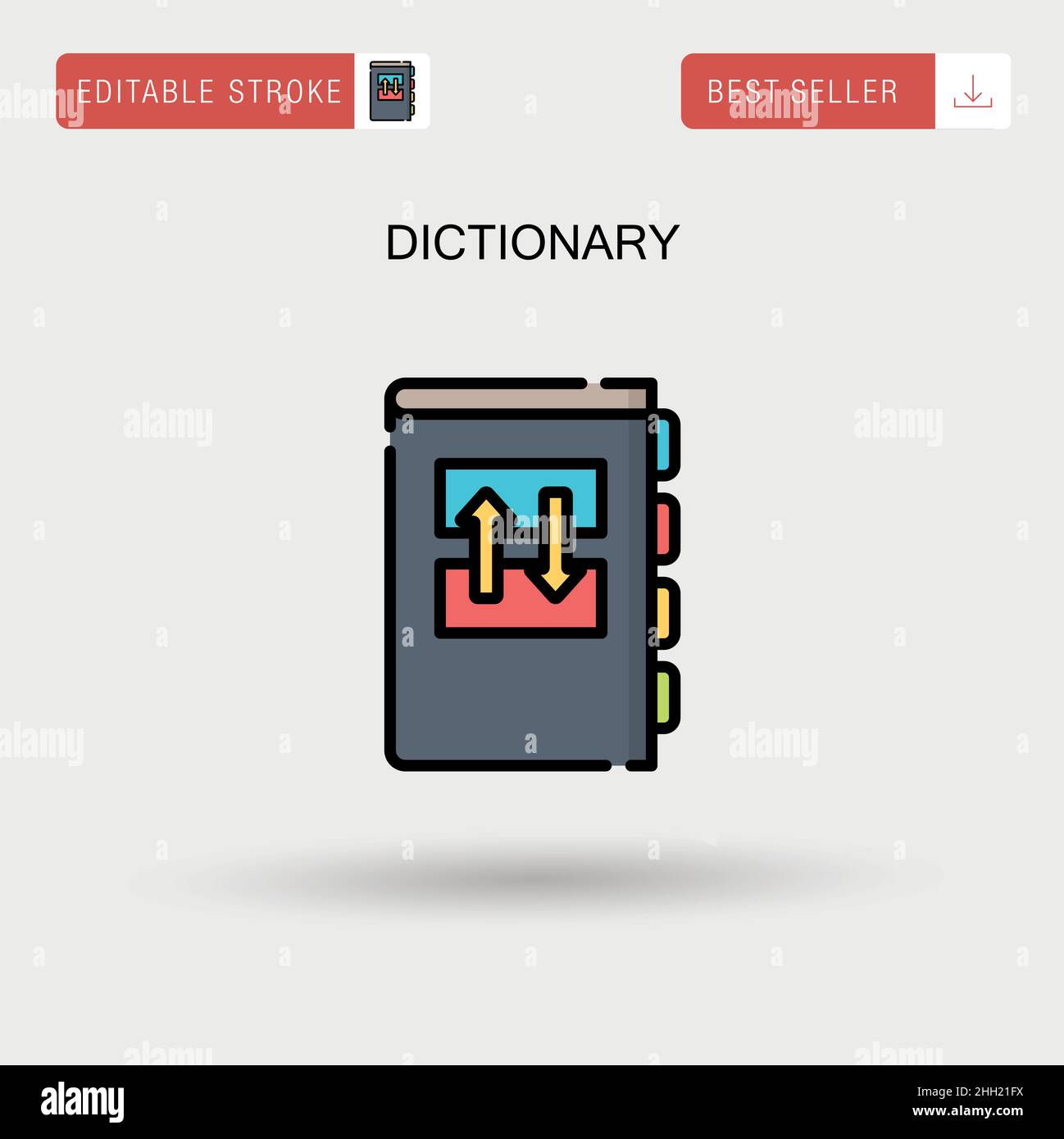 Dictionary Stock Vector Images - Alamy