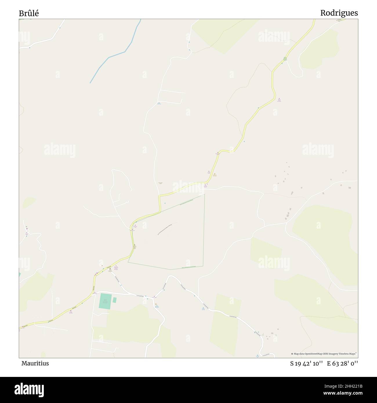 Map of brule hi-res stock photography and images - Alamy