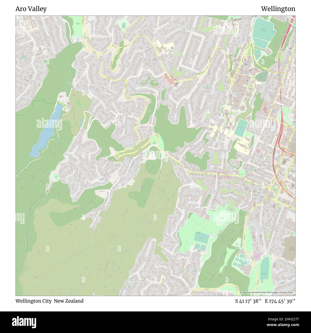 Map of valley city hi-res stock photography and images - Alamy