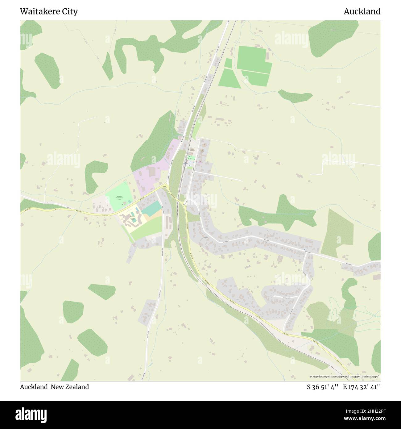 Waitakere City, Auckland, New Zealand, Auckland, S 36 51' 4'', E 174 32 ...