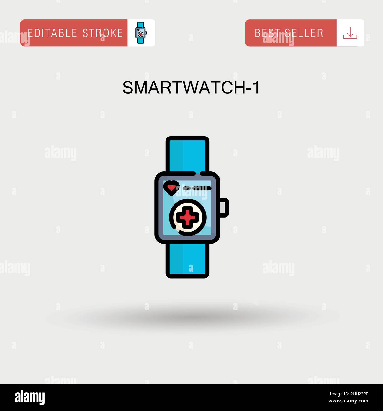 Smartwatch Technology Stock Vector Images - Alamy
