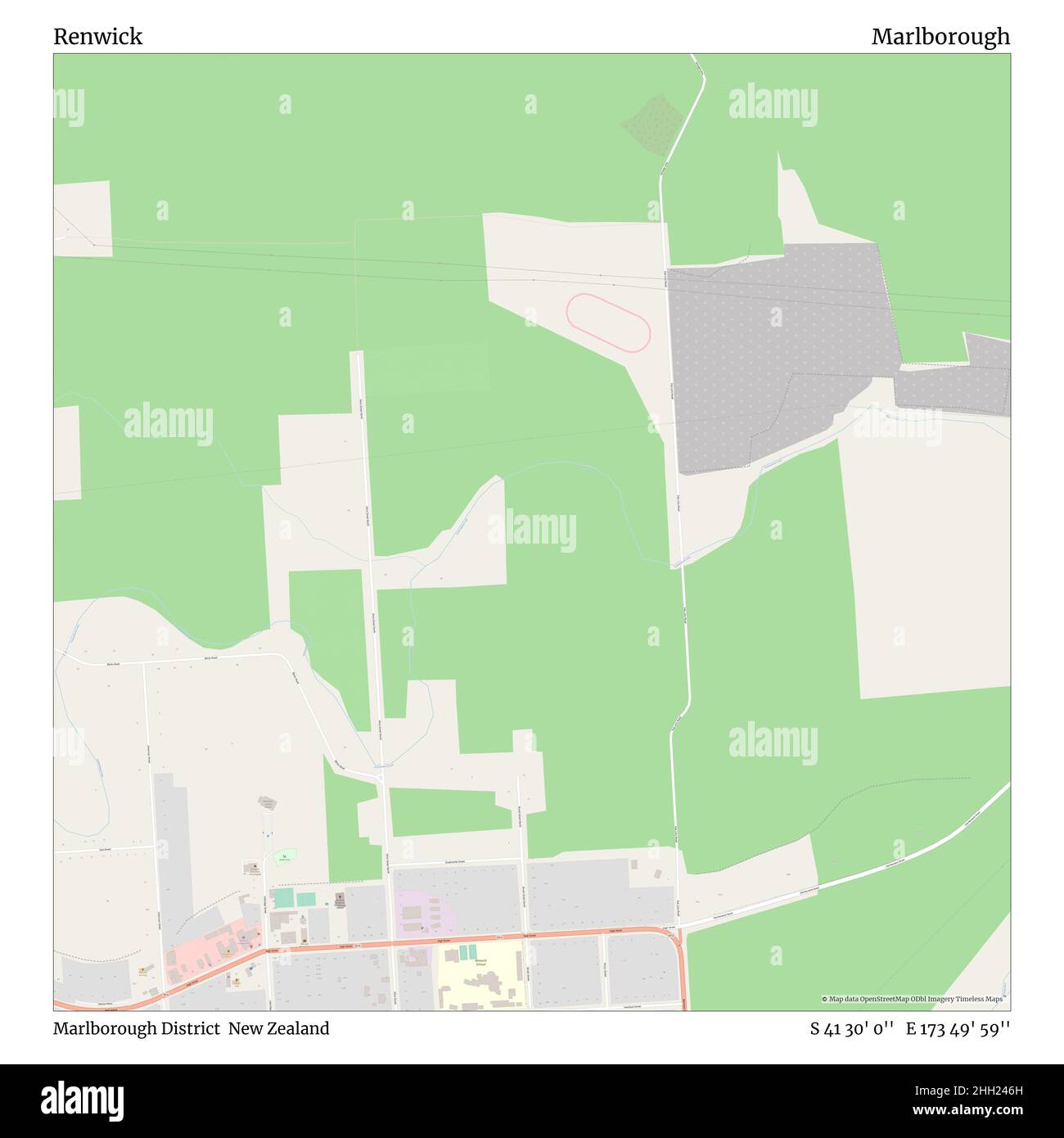 Marlborough new zealand map hi-res stock photography and images - Alamy