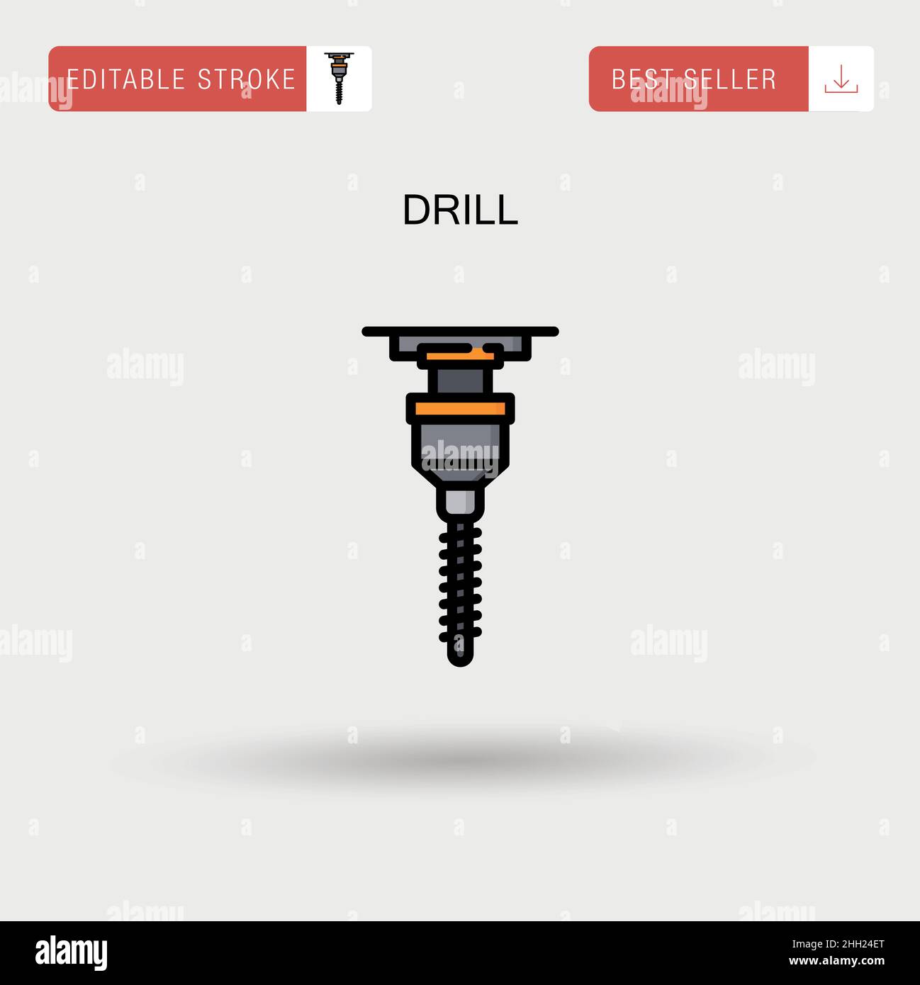 Drilling rig land Stock Vector Images - Alamy