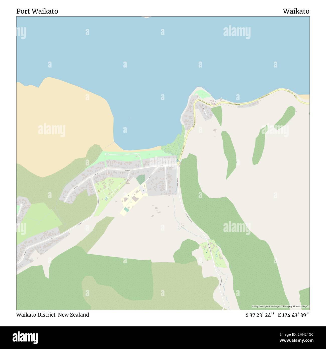 Port waikato Cut Out Stock Images & Pictures - Alamy