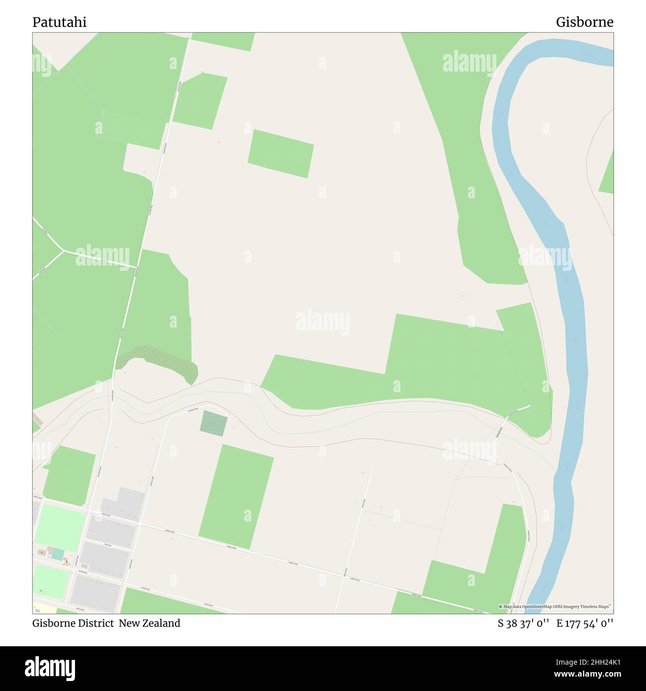 Patutahi, Gisborne District, New Zealand, Gisborne, S 38 37' 0'', E 177 ...