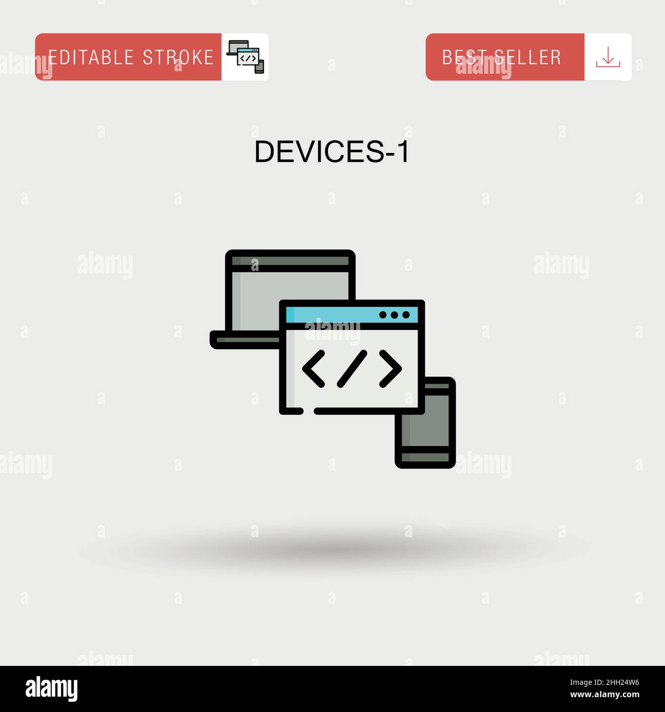 Using digital devices Stock Vector Images - Alamy