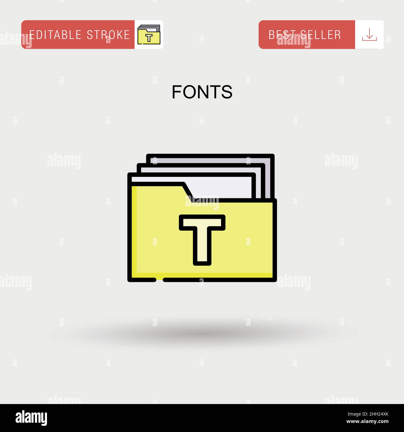 Fonts vector hi-res stock photography and images - Alamy