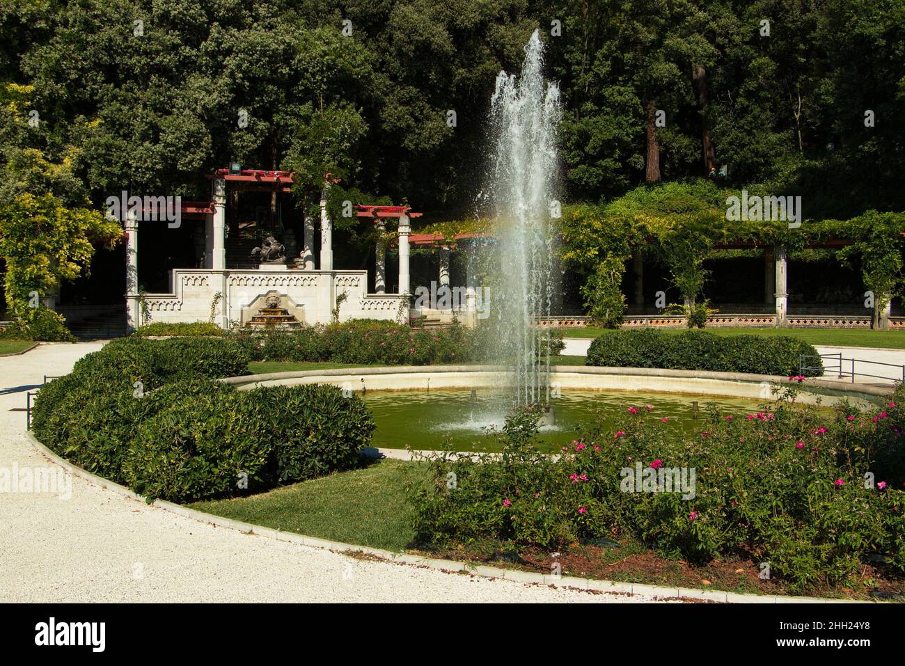 Park at Castello di Miramare in Grignano near Trieste,Italy,Europe ...
