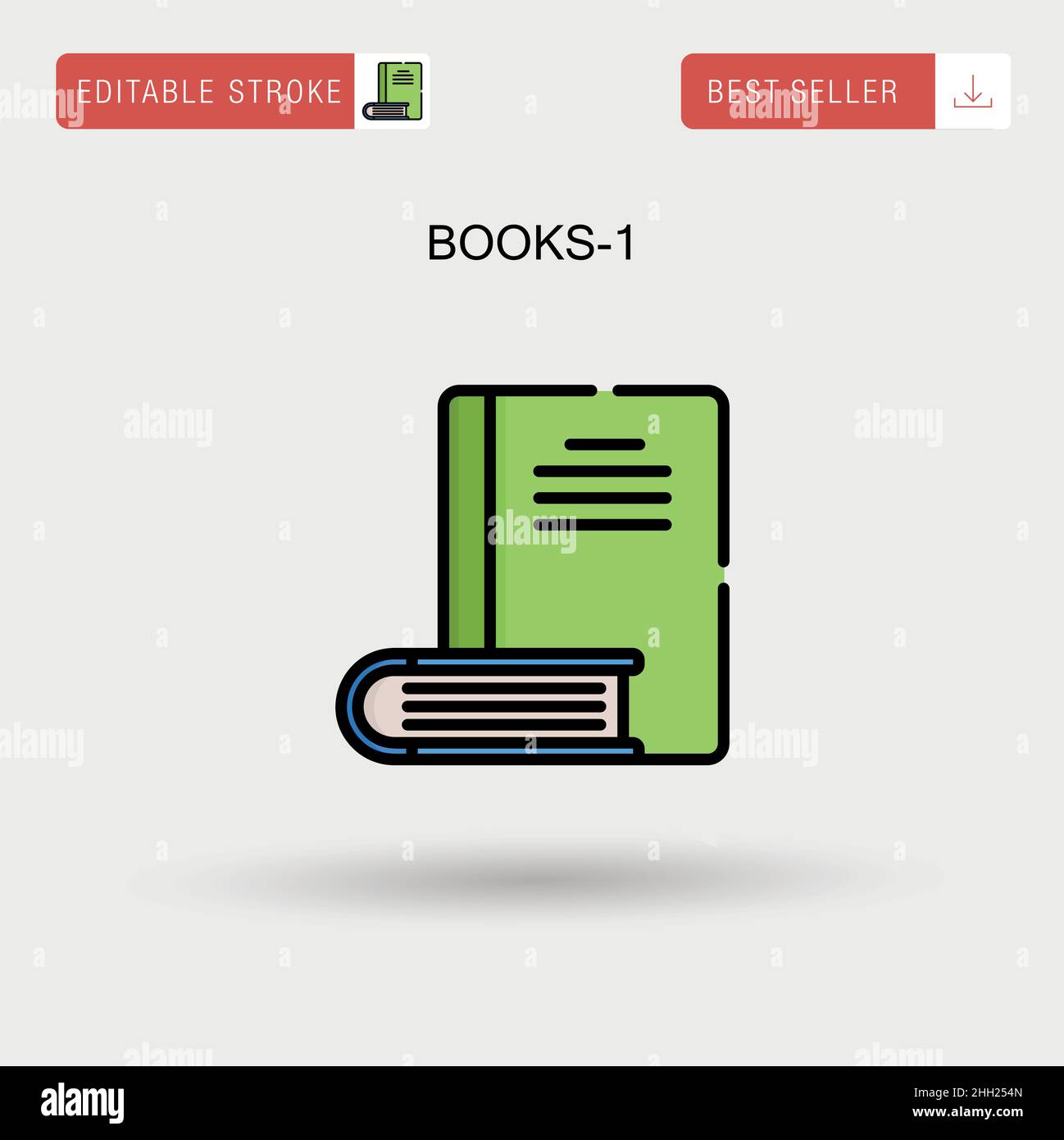 Minimalistic books Stock Vector Images - Alamy