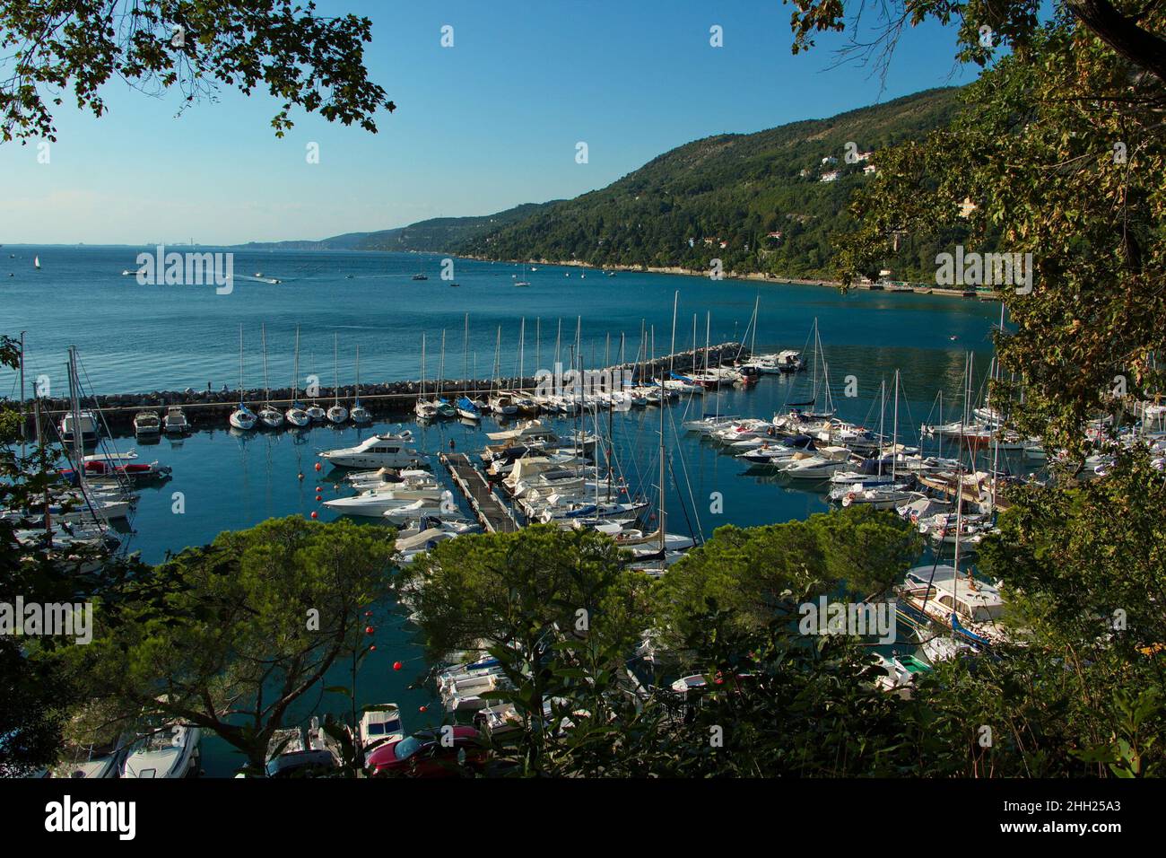 Harbor of grignano hi-res stock photography and images - Alamy