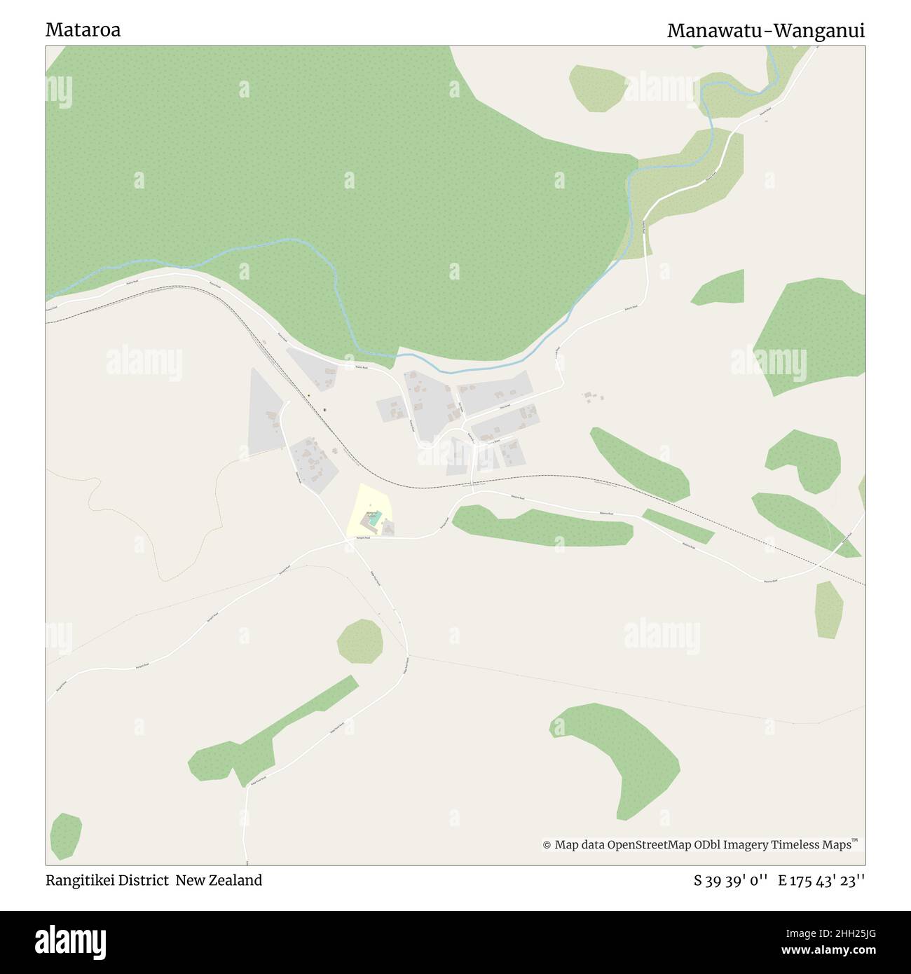 Mataroa, Rangitikei District, New Zealand, Manawatu-Wanganui, S 39 39 ...