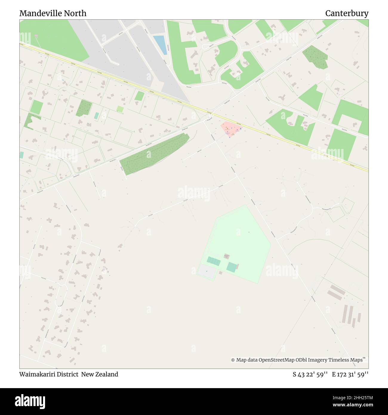 Map of mandeville hi-res stock photography and images - Alamy