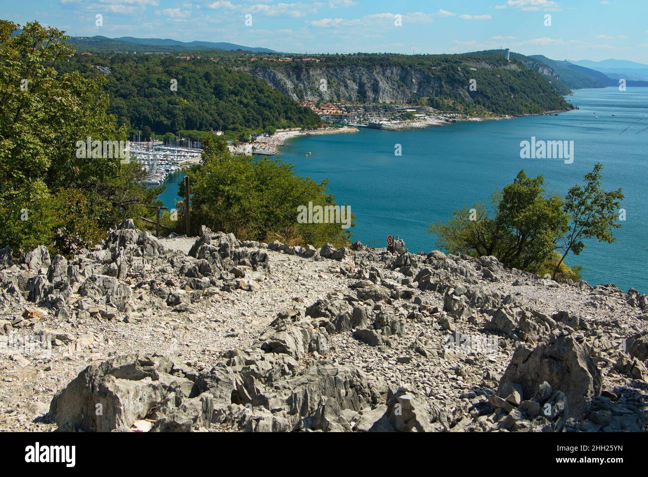 View of the bay of Sistiana,Italy,Europe Stock Photo - Alamy