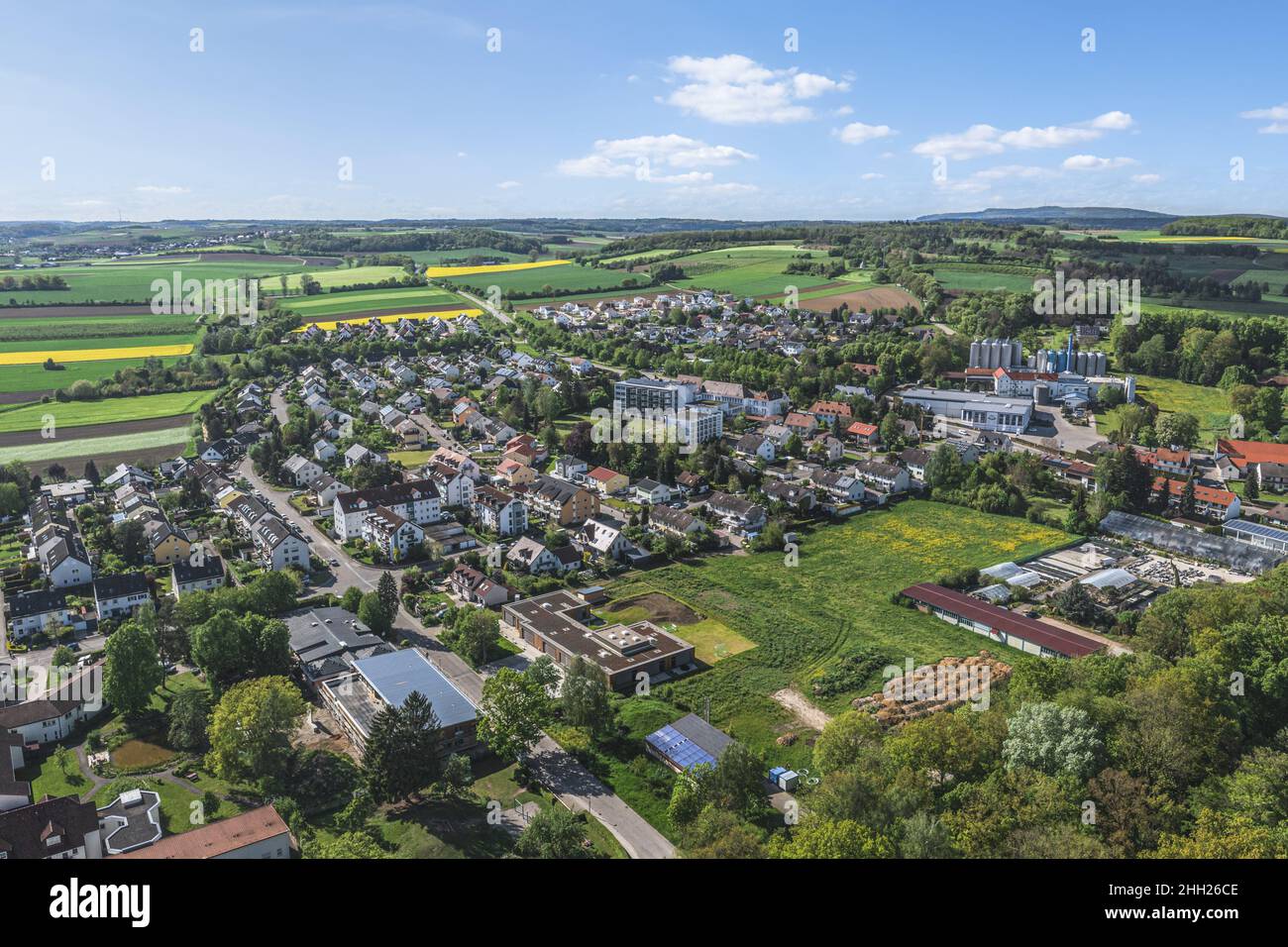 Oettingen, a small town in swabia Stock Photo - Alamy