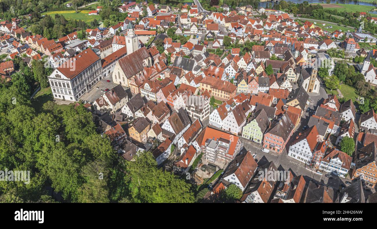 Oettingen, a small town in swabia Stock Photo - Alamy