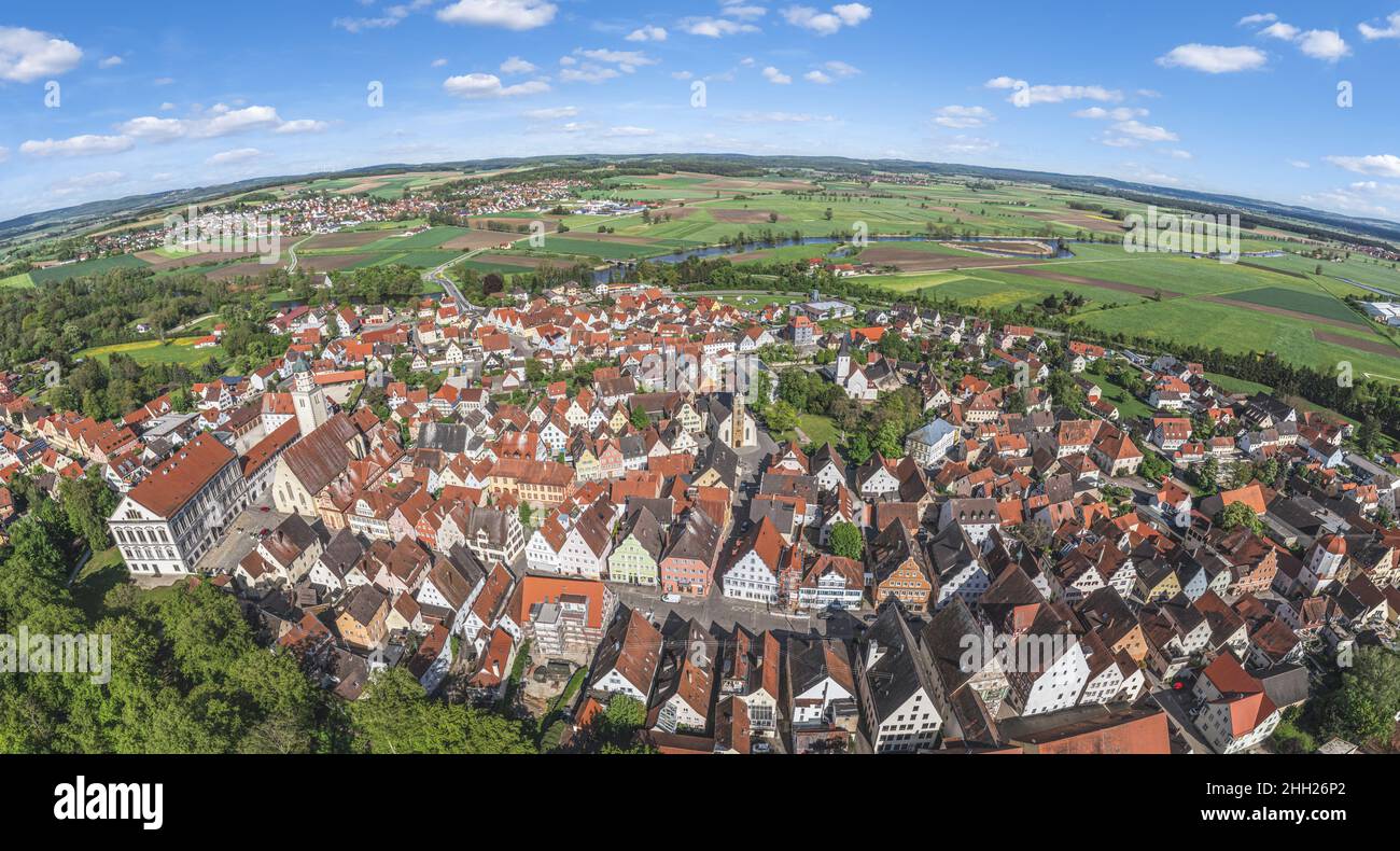Oettingen, a small town in swabia Stock Photo - Alamy
