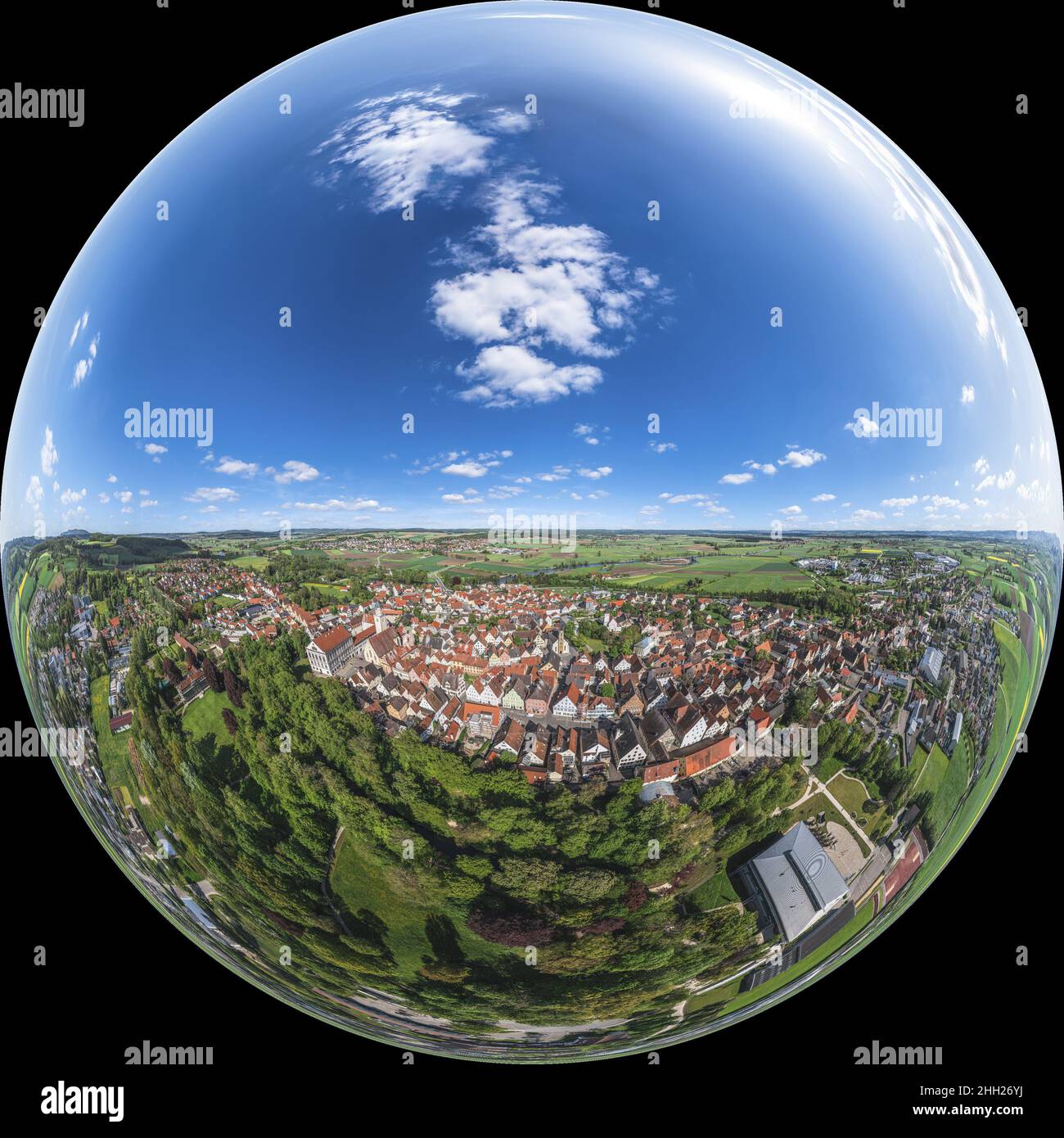 Oettingen, a small town in swabia Stock Photo - Alamy