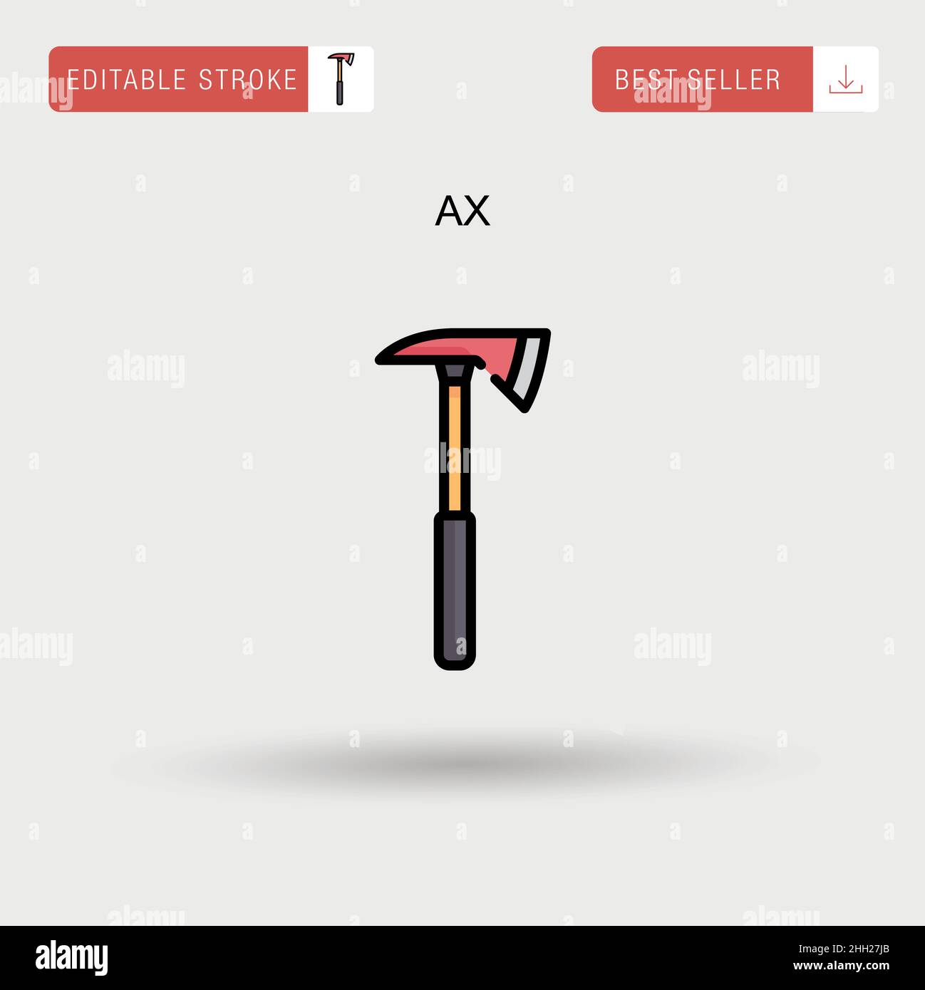 Ax technology sign Stock Vector Images - Alamy