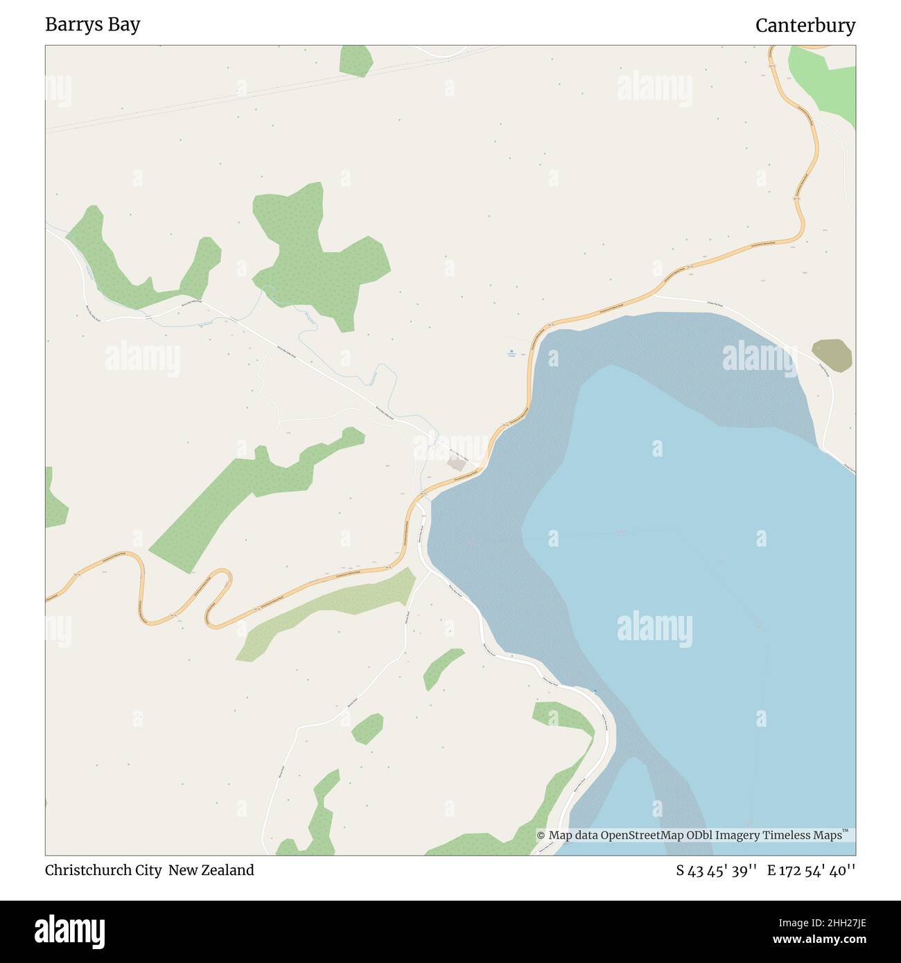 Map of barrys bay hi-res stock photography and images - Alamy