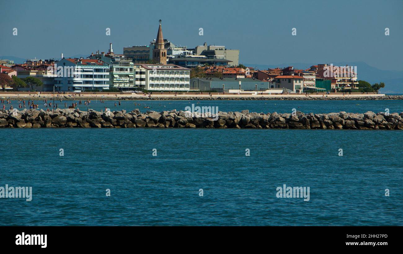 View of Grado from the lagoon,Italy,Europe Stock Photo - Alamy