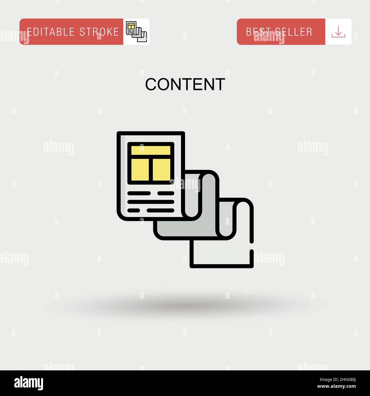 Content Stock Vector Images - Alamy