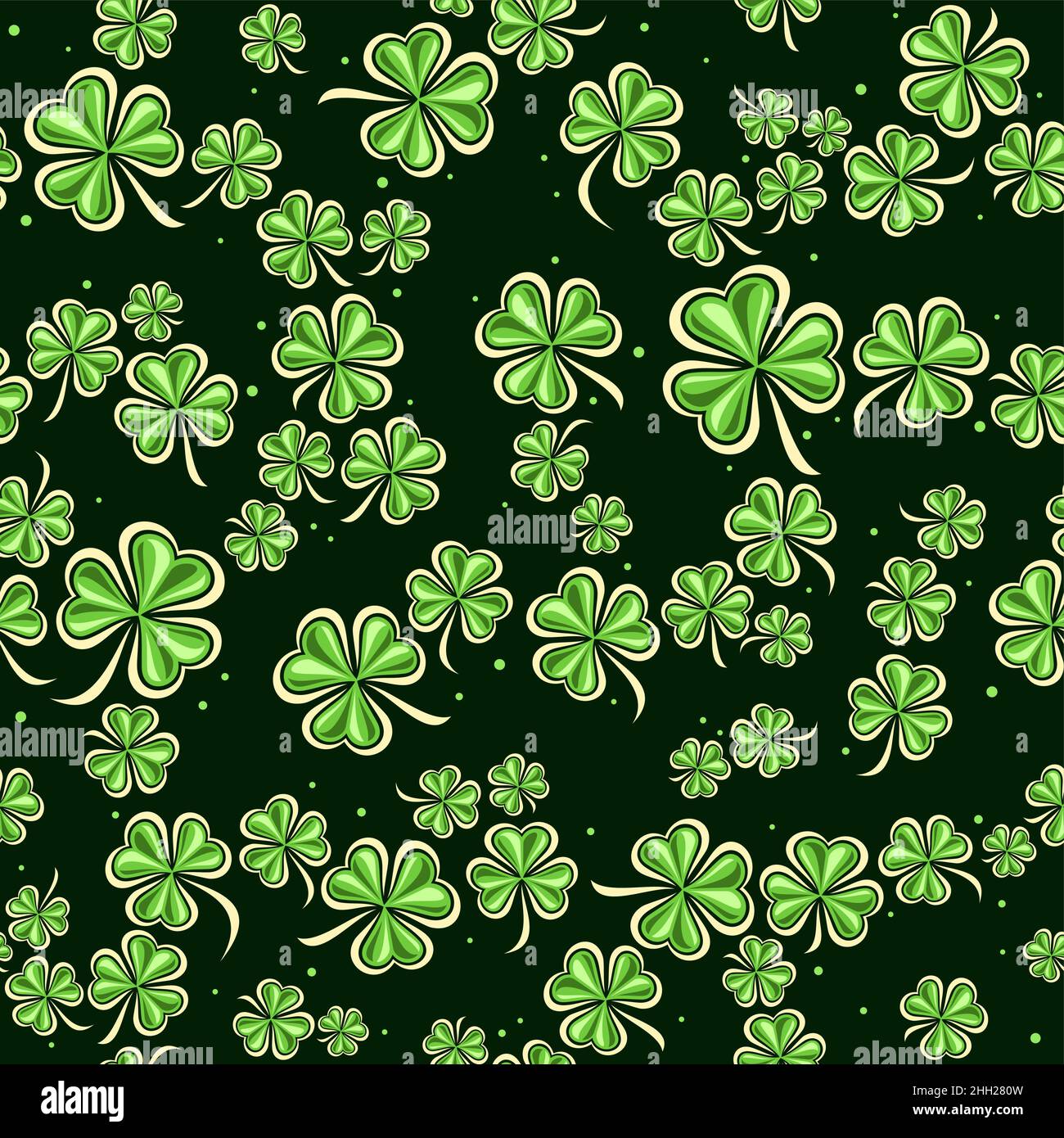 Falling shamrock leaves hi-res stock photography and images - Alamy