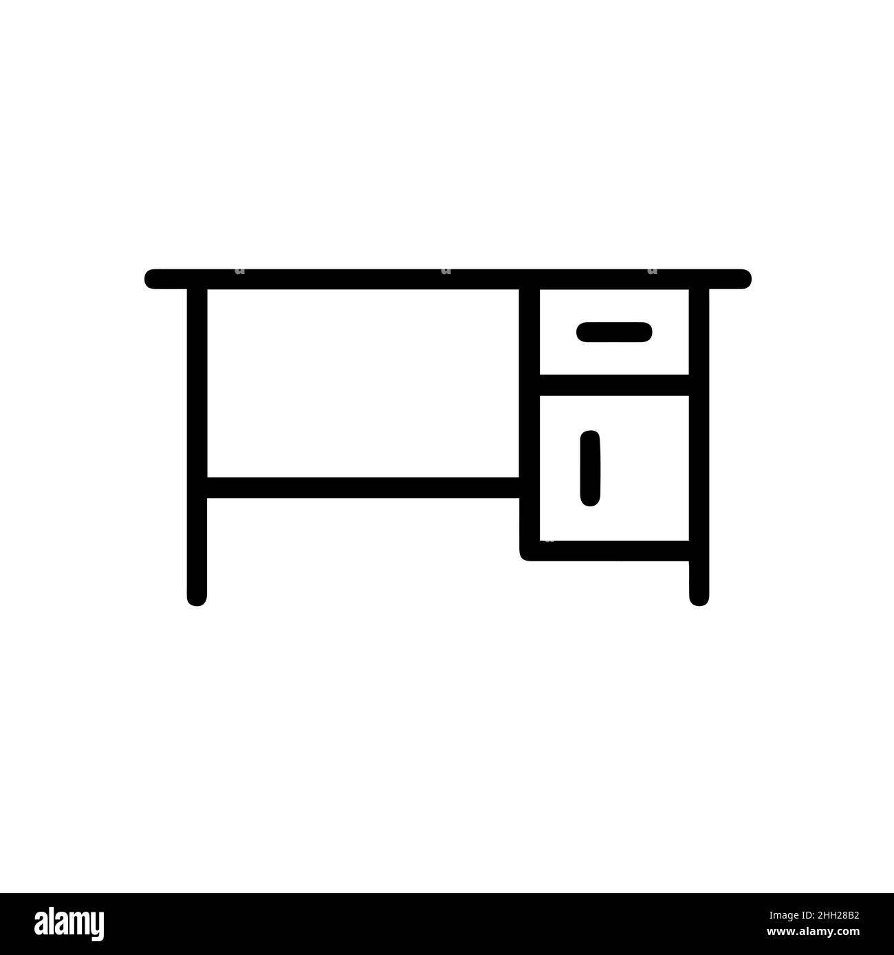 Table vector illustration isolated on ligth blue background. Table icon ...