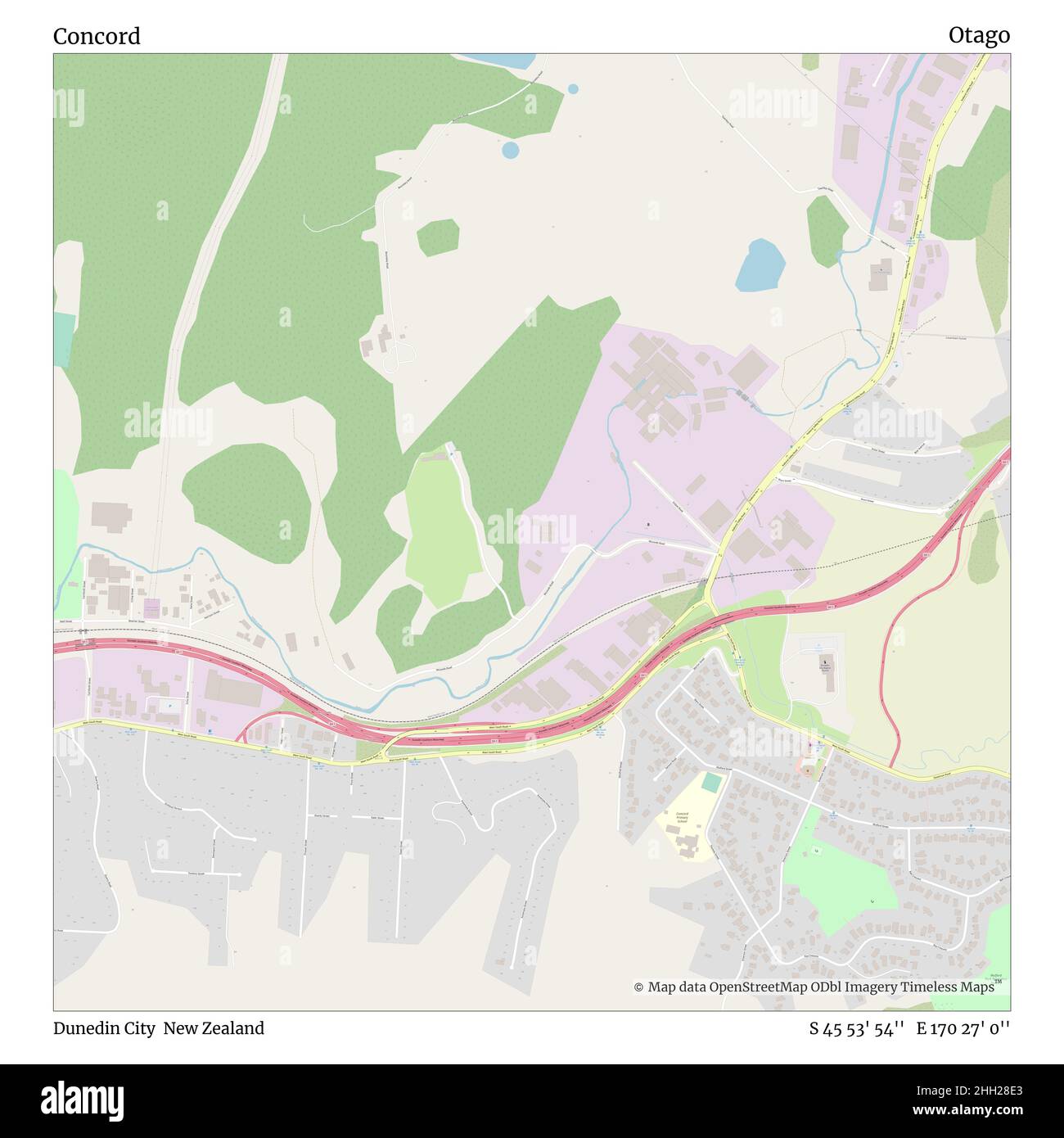Map of concord hi-res stock photography and images - Alamy