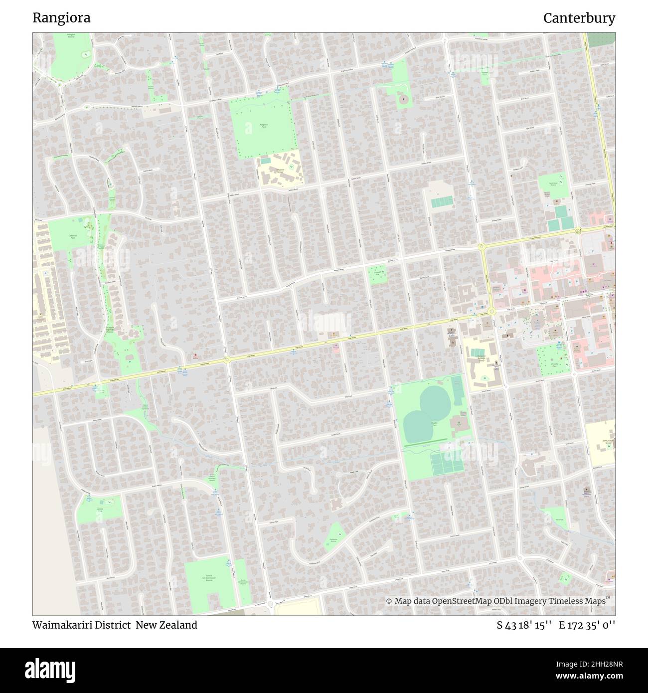 Rangiora Cut Out Stock Images & Pictures - Alamy