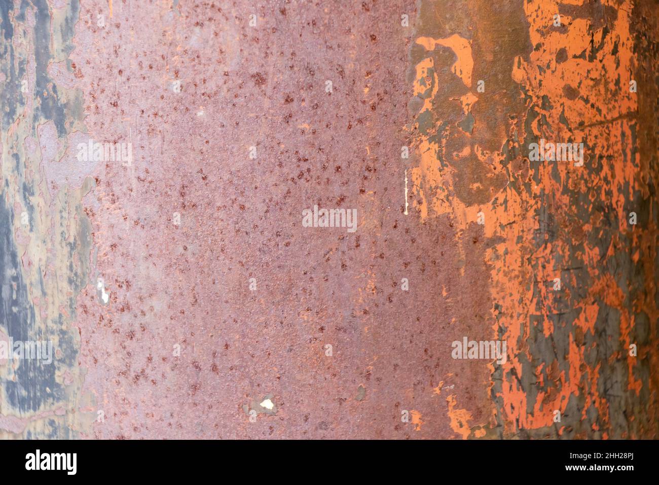 Grunge red and brown color rust metal sheet background Stock Photo - Alamy
