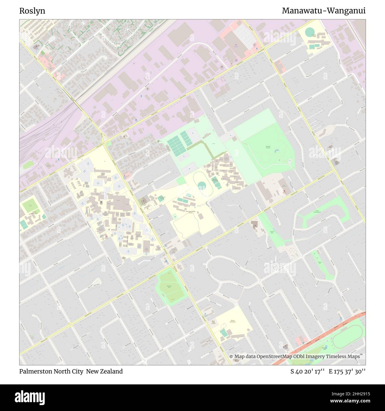 Roslyn map hi-res stock photography and images - Alamy
