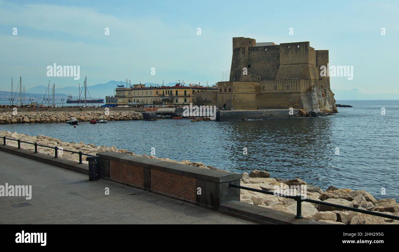Ovo Castle in Naples,Italy,Europe Stock Photo - Alamy