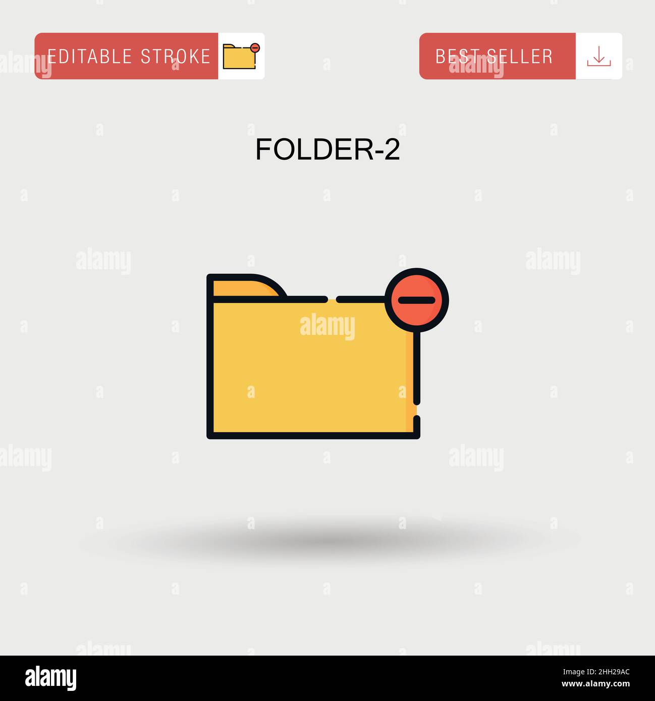 Blank folder business card Stock Vector Images - Alamy