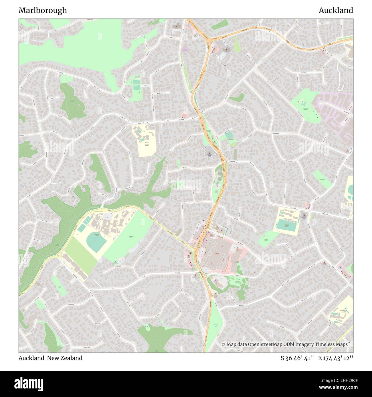 Marlborough new zealand map hi-res stock photography and images - Alamy
