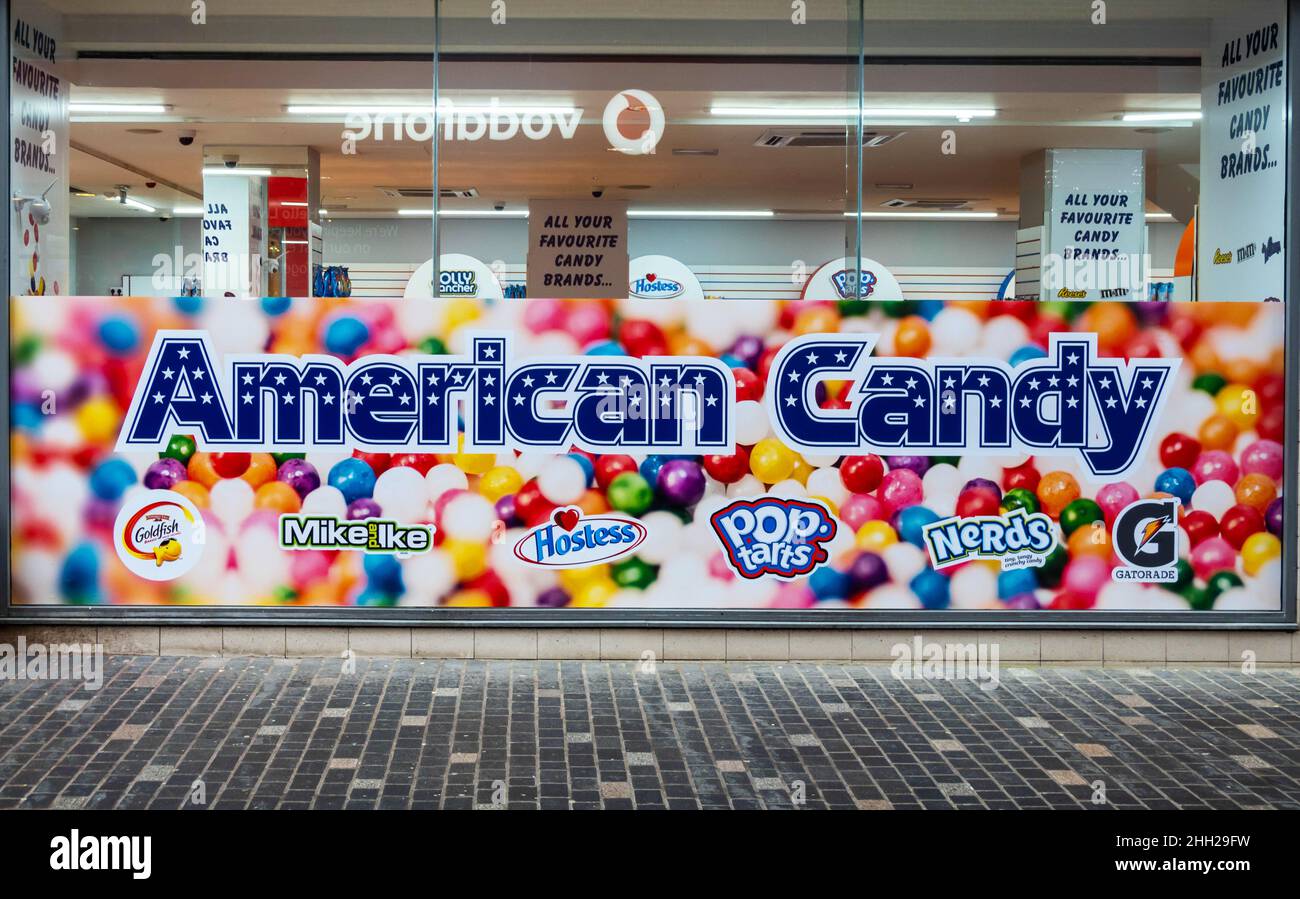 American candy shop hi-res stock photography and images - Alamy