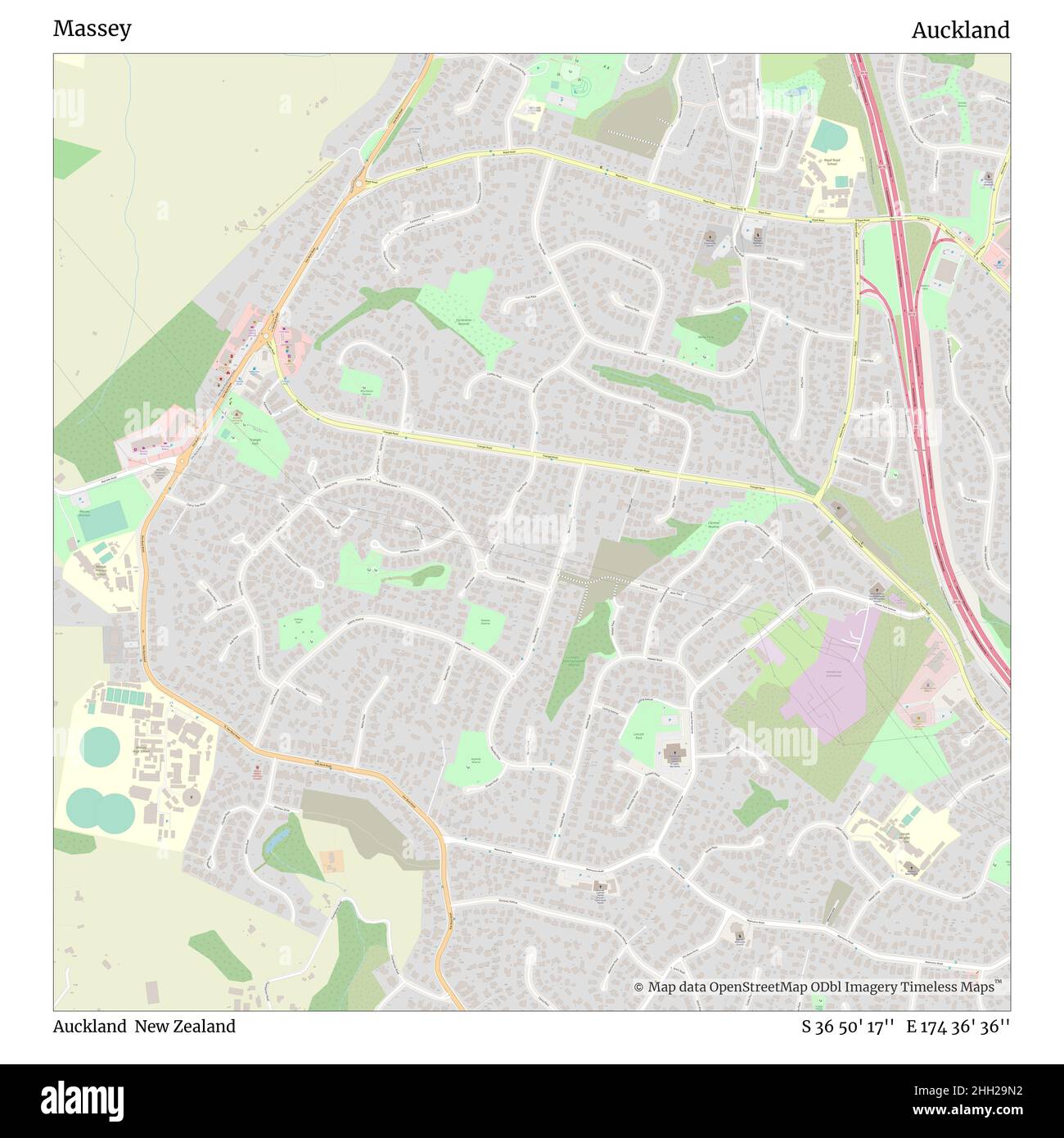 Map of massey hi-res stock photography and images - Alamy
