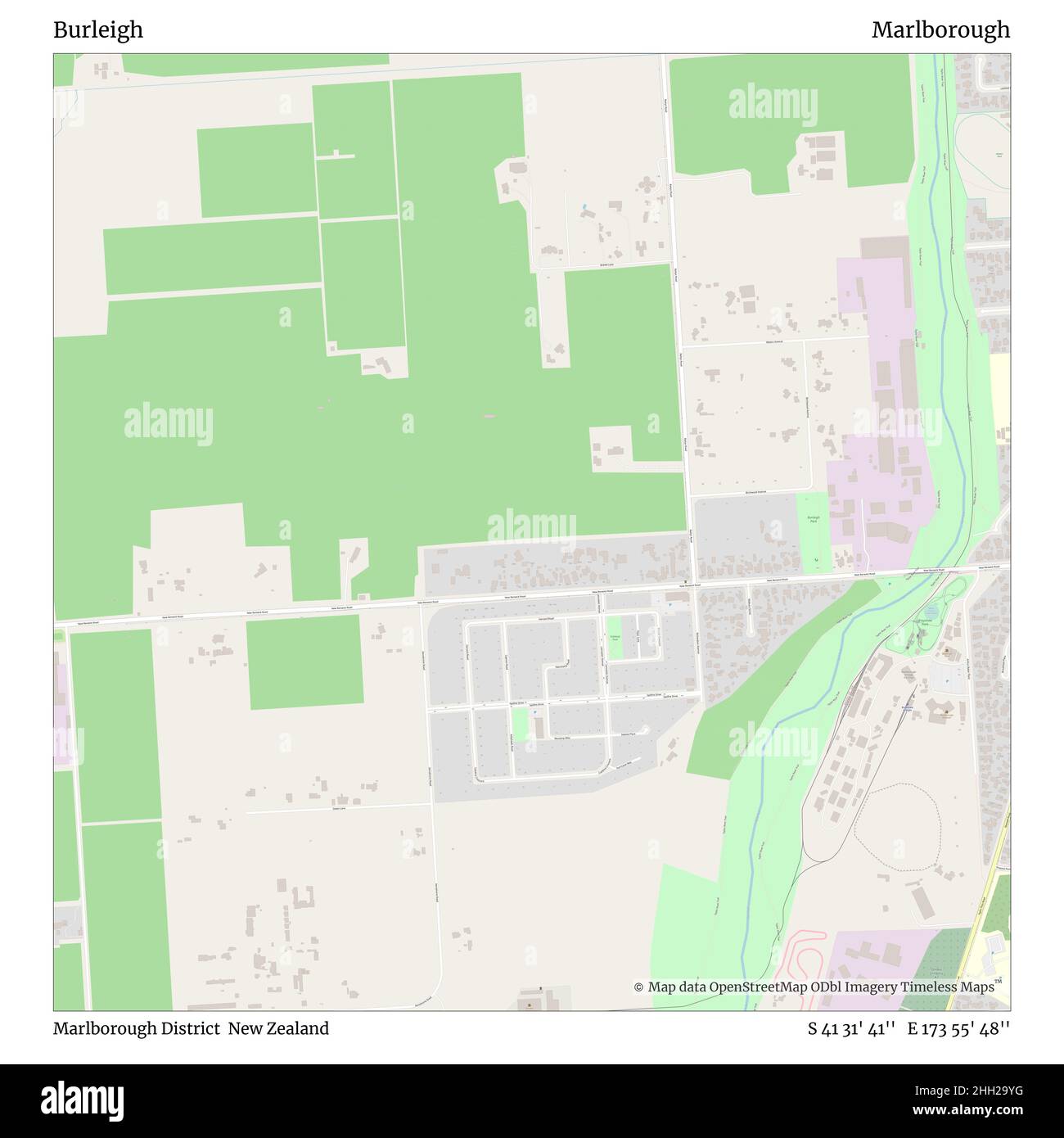 Marlborough new zealand map hi-res stock photography and images - Alamy